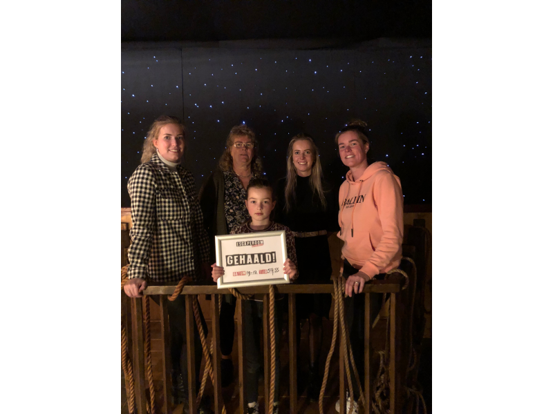 The winners - The Wheelhouse - Escaperoom Hardenberg